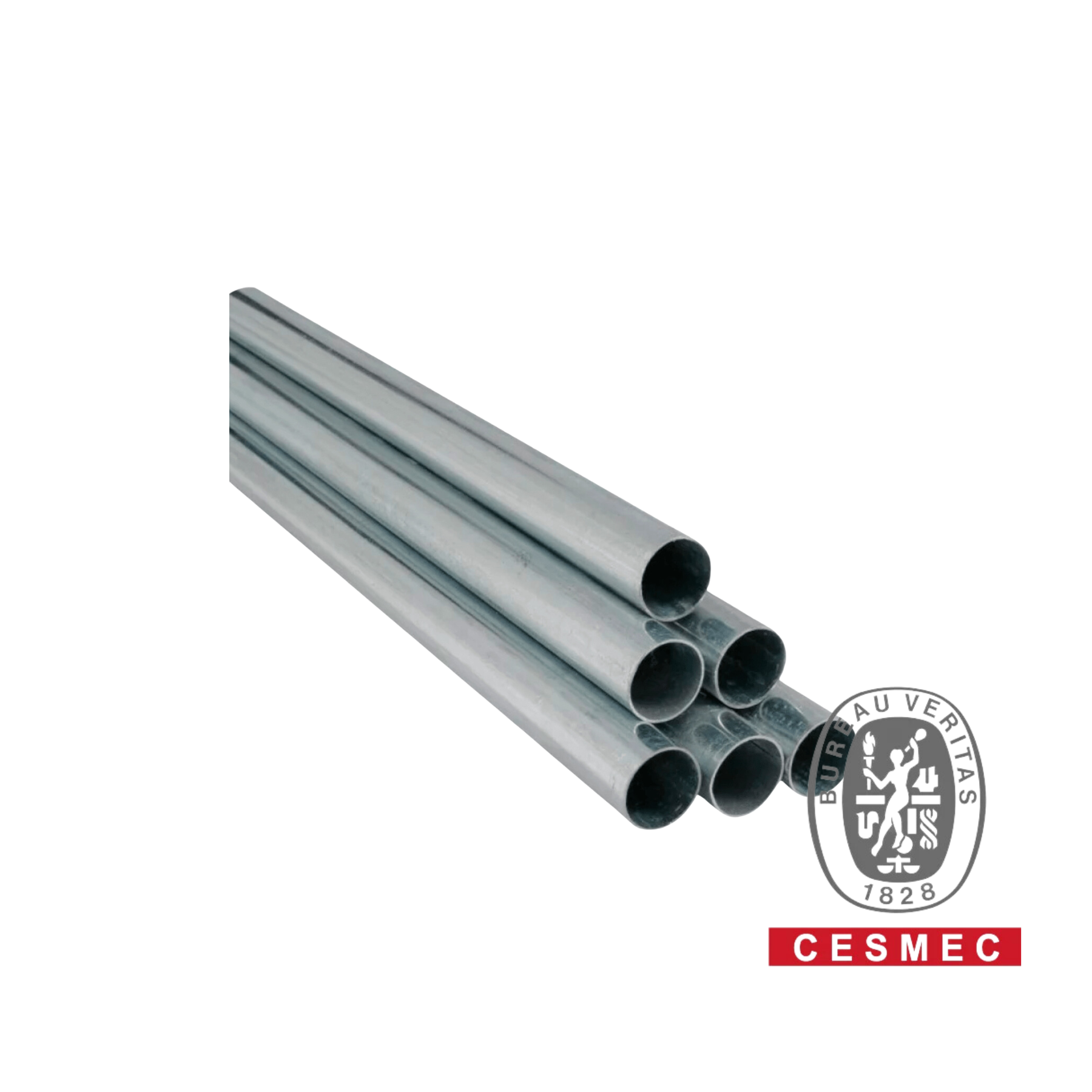 TUBO MET. EMT Ø 50X1,4MMX3,0M ZINC - Cymas Comercial e Industrial